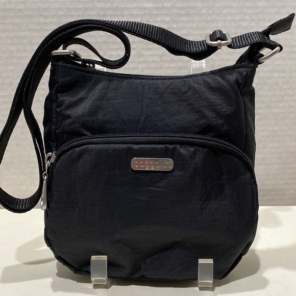 Baggallini | Bags | Baggallini Small Black Nylon Crossbody Bag | Poshmark